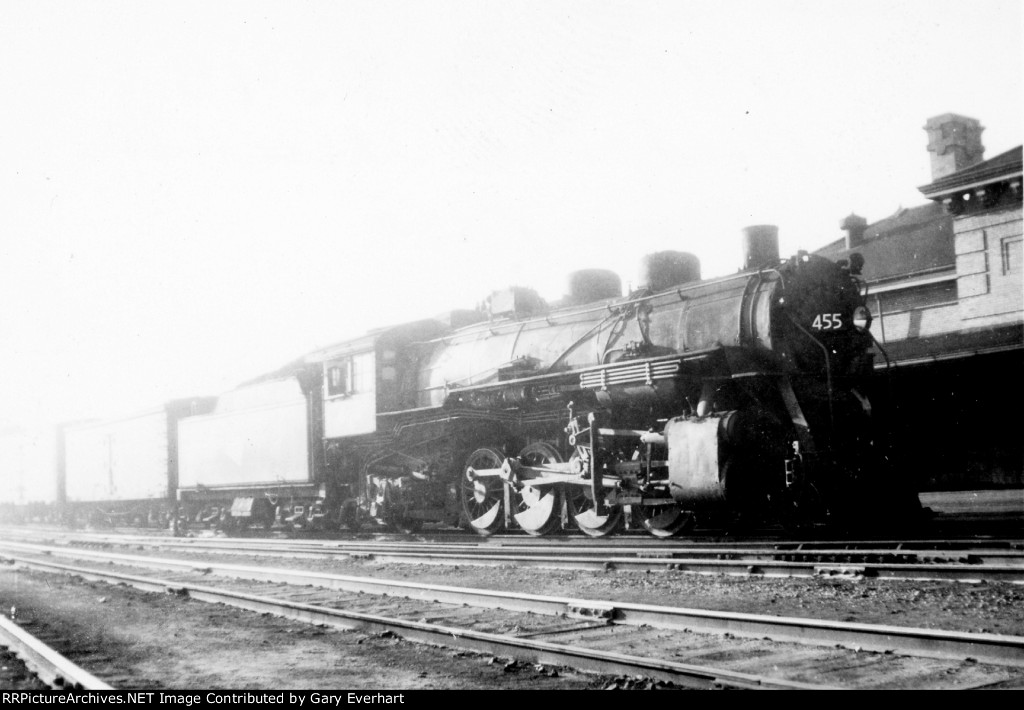 MILW 2-8-2 #455 - Chicago, Milwaukee, St Pal & Pacific